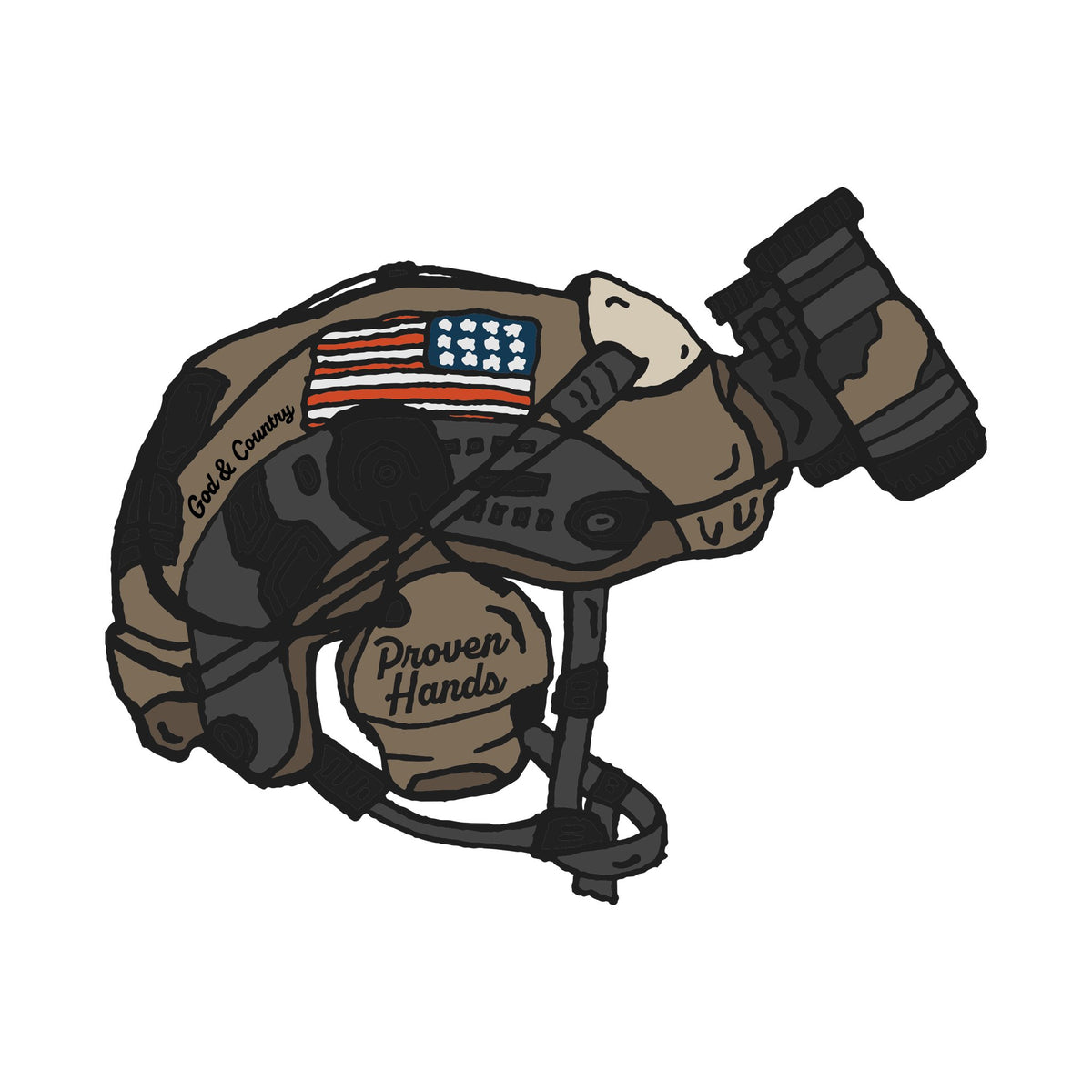 The Guardian Sticker – Proven Hands